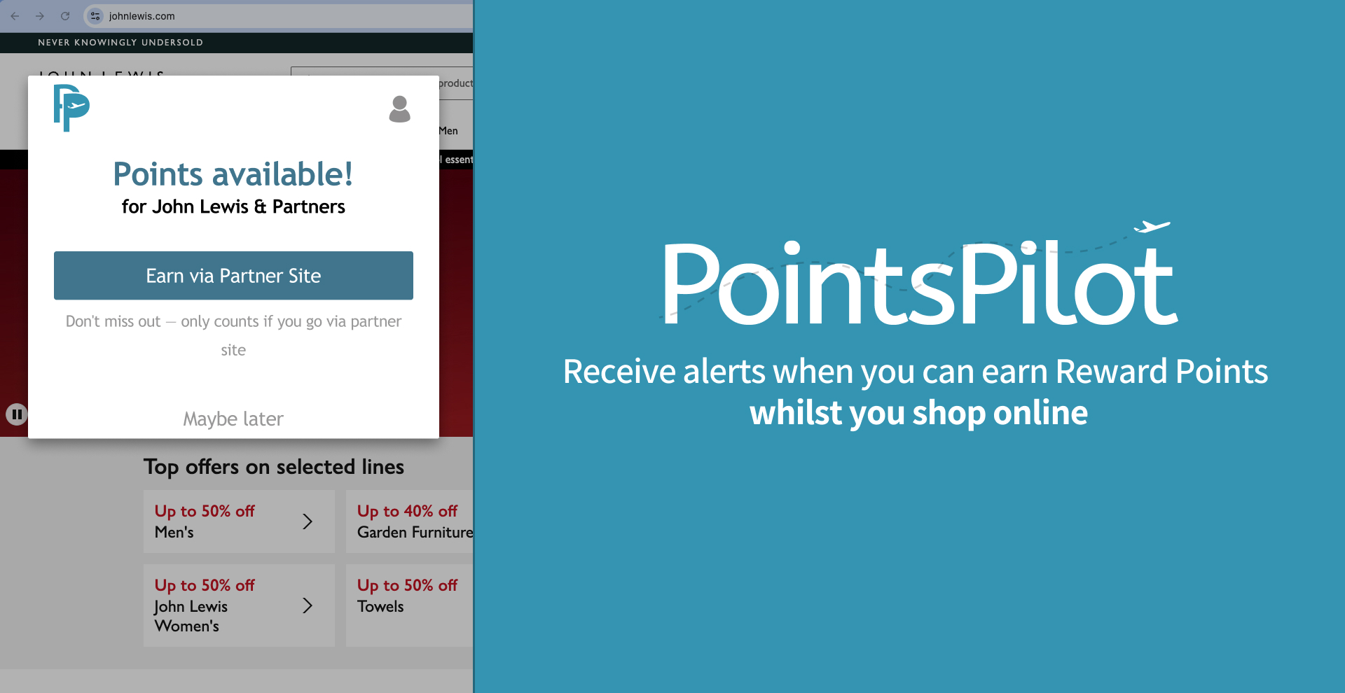 PointsPilot - Reward Point Alerts